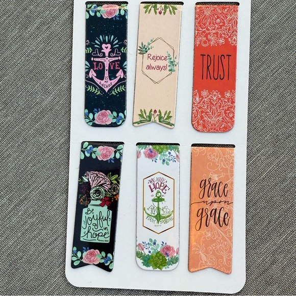 Other | 6 Piece Magnetic Bookmarks Brand New | Poshmark